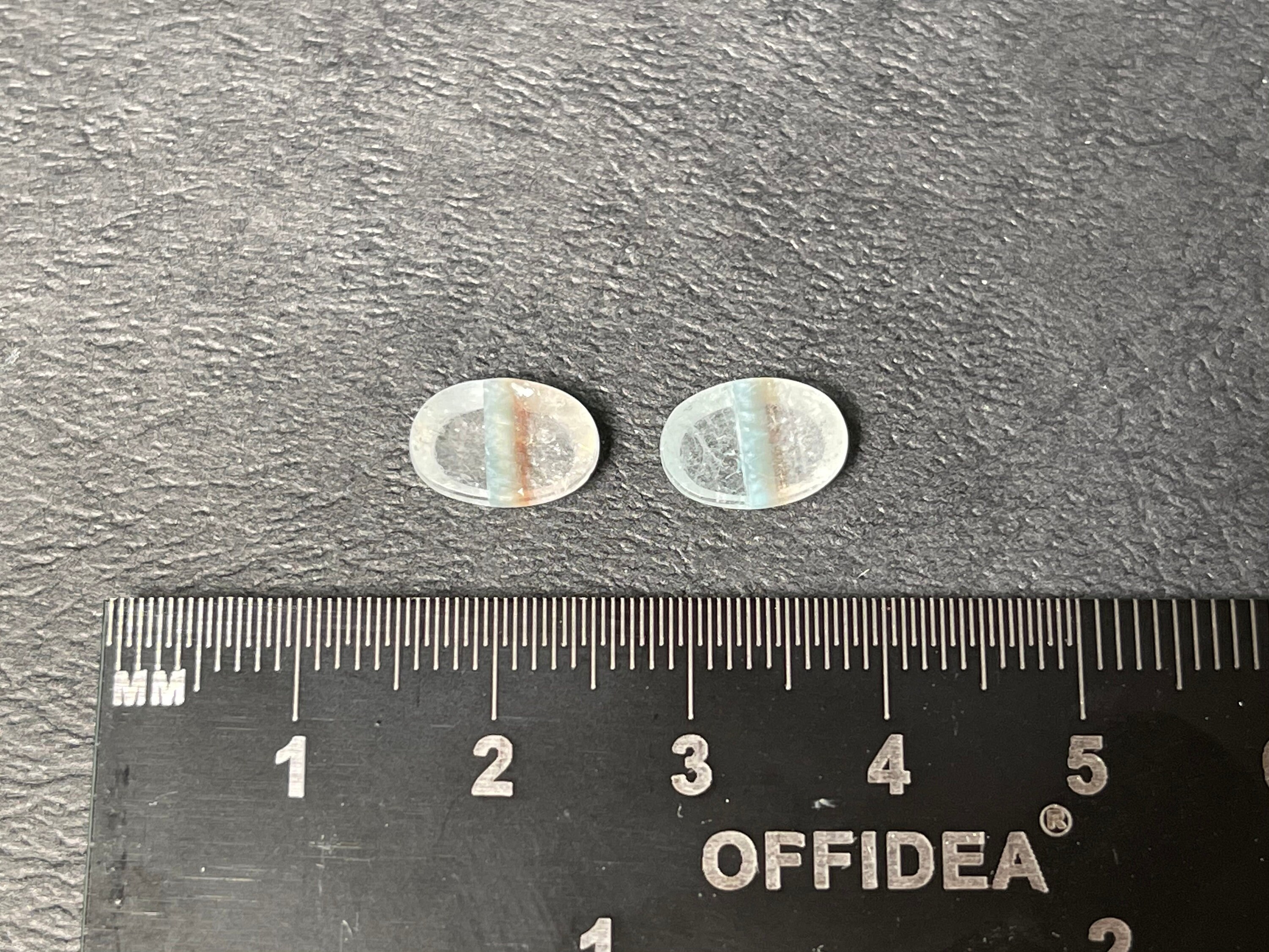 GILALITE Cabochons, Medusa Paraiba Quartz - Striped, Oval - Gemstones ...