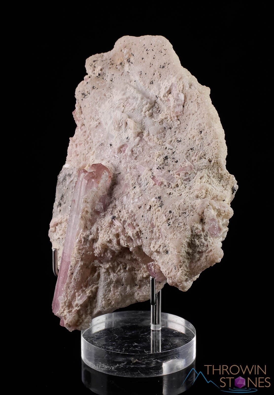 TOURMALINE Elbaite Pink on Matrix Raw Crystal Cluster - Etsy