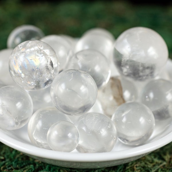 Quartz Crystal Ball - Etsy