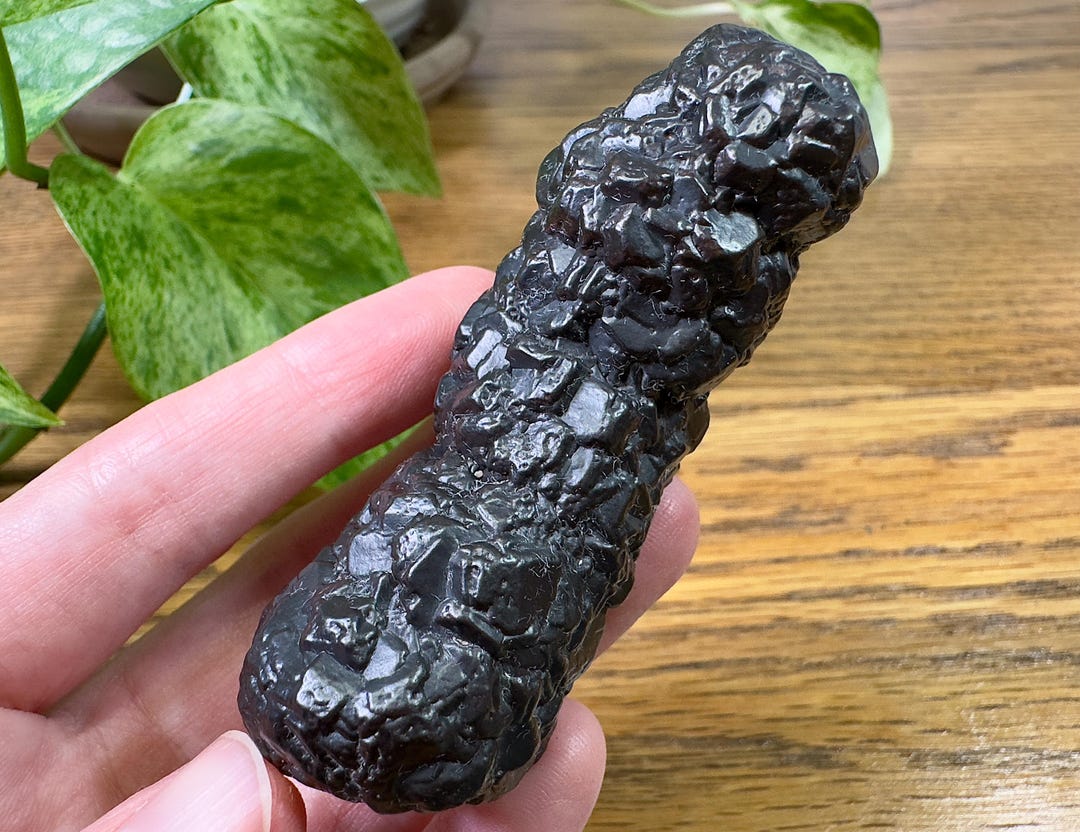 Raw PROPHECY Stone - Elongated, Limonite & Hematite - Rare Crystals and ...