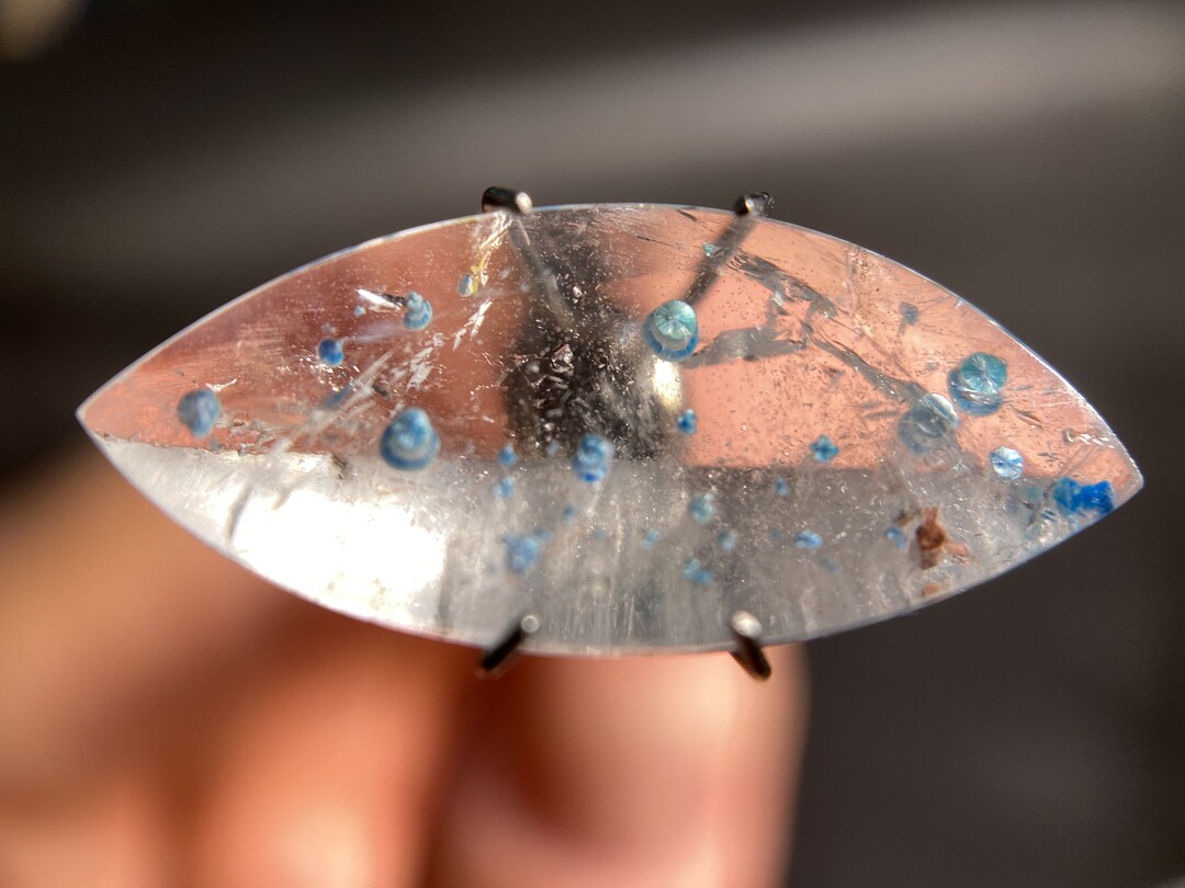 GILALITE Cabochon, Medusa Paraiba Quartz - Dots, Marquise - Gemstones ...