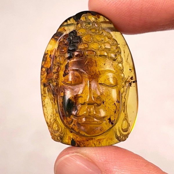 Amber Buddha Statue - Etsy
