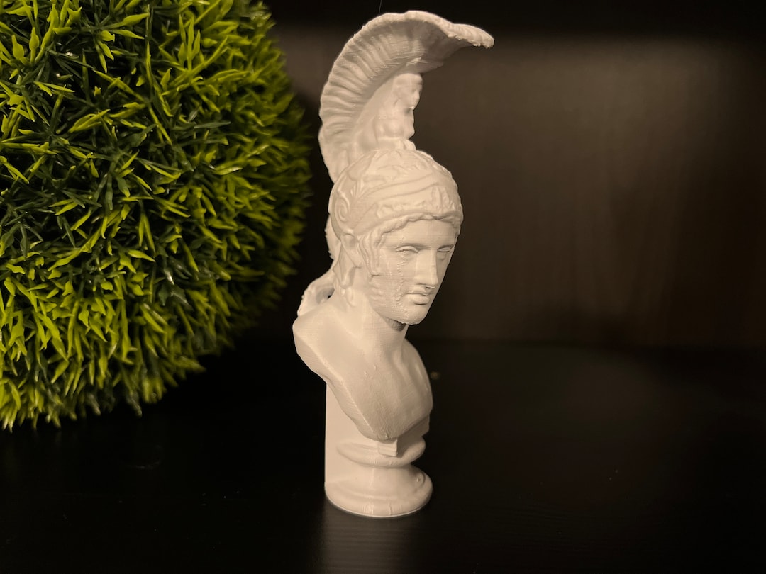 Meticulous 3D Printed Ares Head Replica - Ancient Marvel - Etsy
