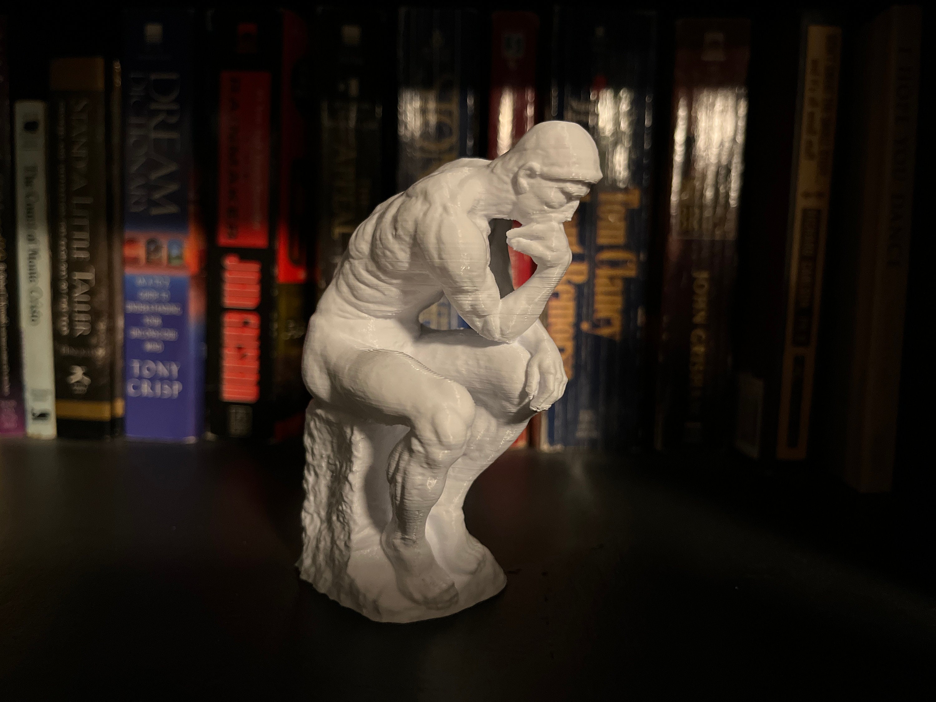 Intricate 3D Printed the Thinker Replica Rodin's Iconic - Etsy