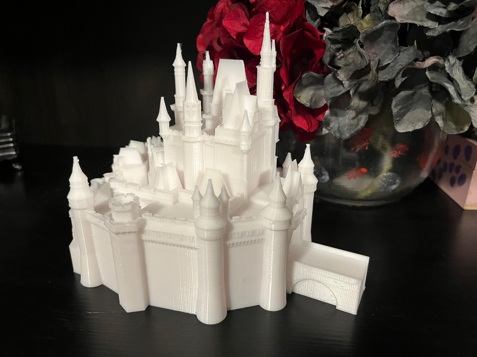 Princess Cinderella Castle Statue, 3D Printed, (6" Size Shown) - Etsy