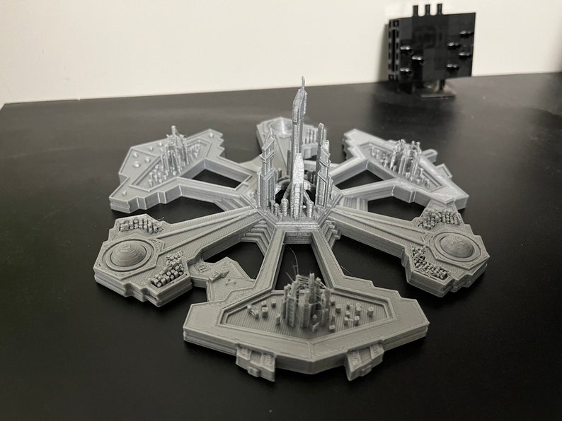 City of Atlantis, 3D Printed (8" Size Shown) - Etsy
