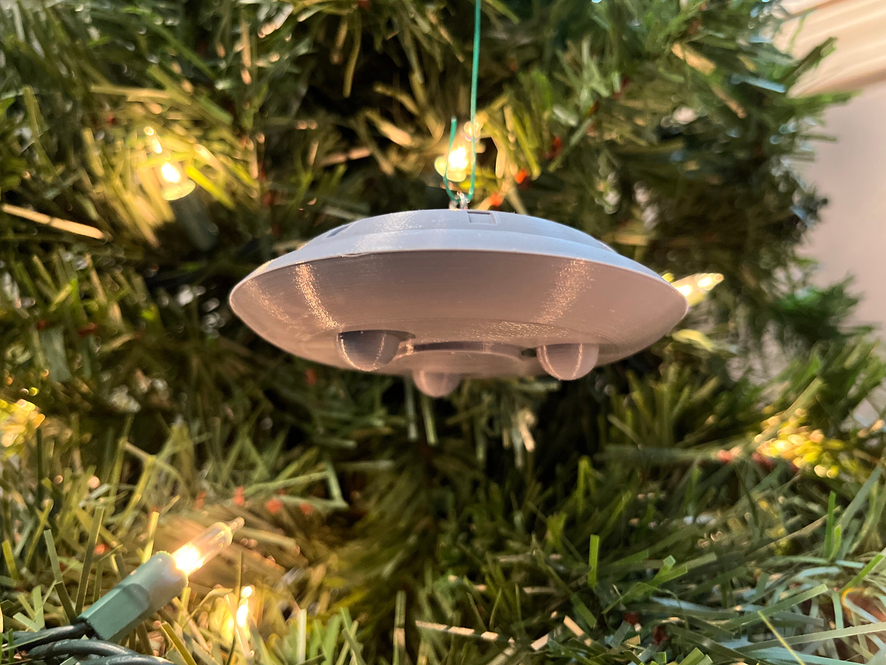 Pleiadian Miniscout Beamship UFO Ornament – 3D Printed Replica - Etsy