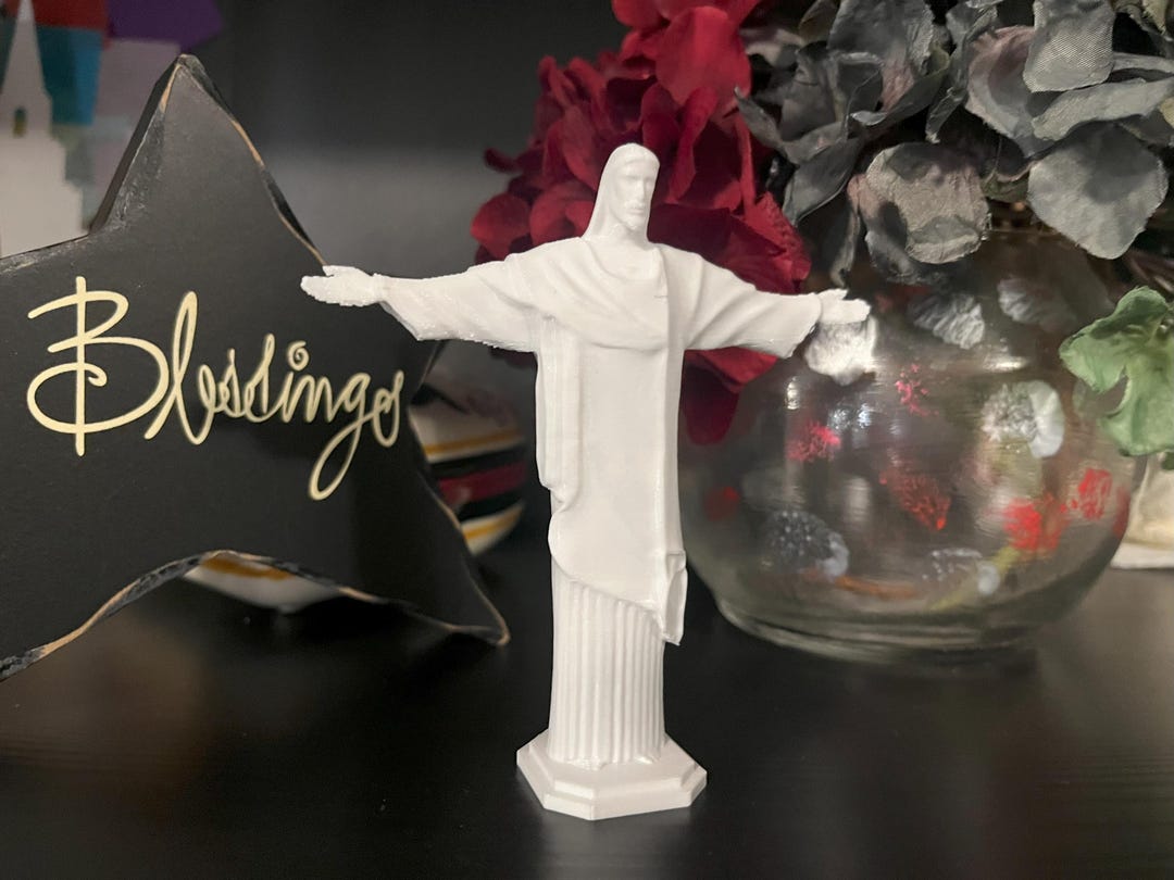 Christ the Redeemer Statue Replica | 3D Printed (plastic) | Rio De ...
