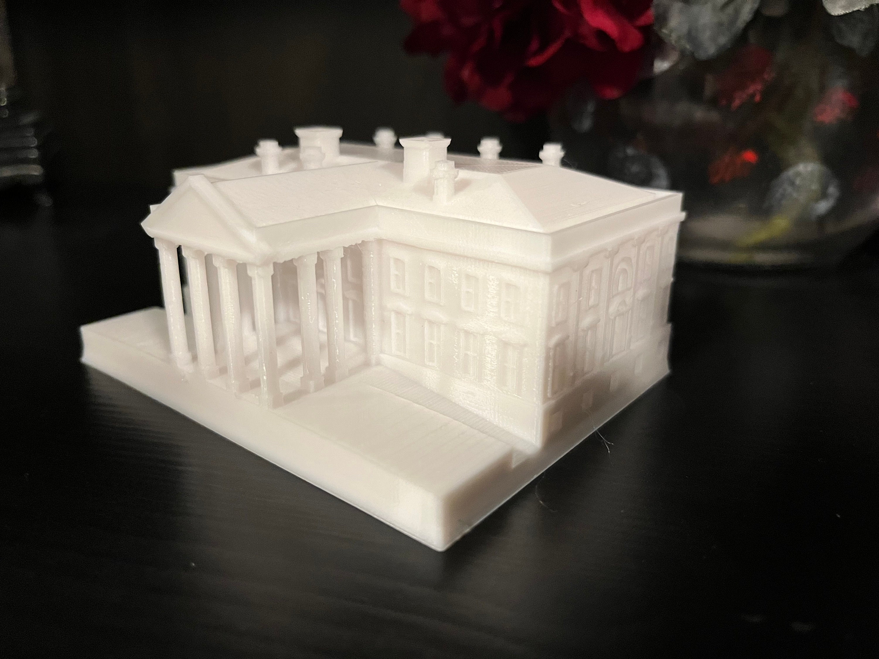 The White House Replica 3D Printed 4 Size Shown - Etsy