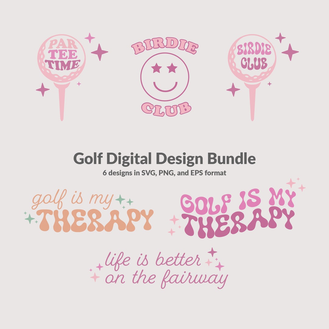 Golf SVG Bundle | Golf PNG Bundle | Golf Digital Design Bundle - Womens ...