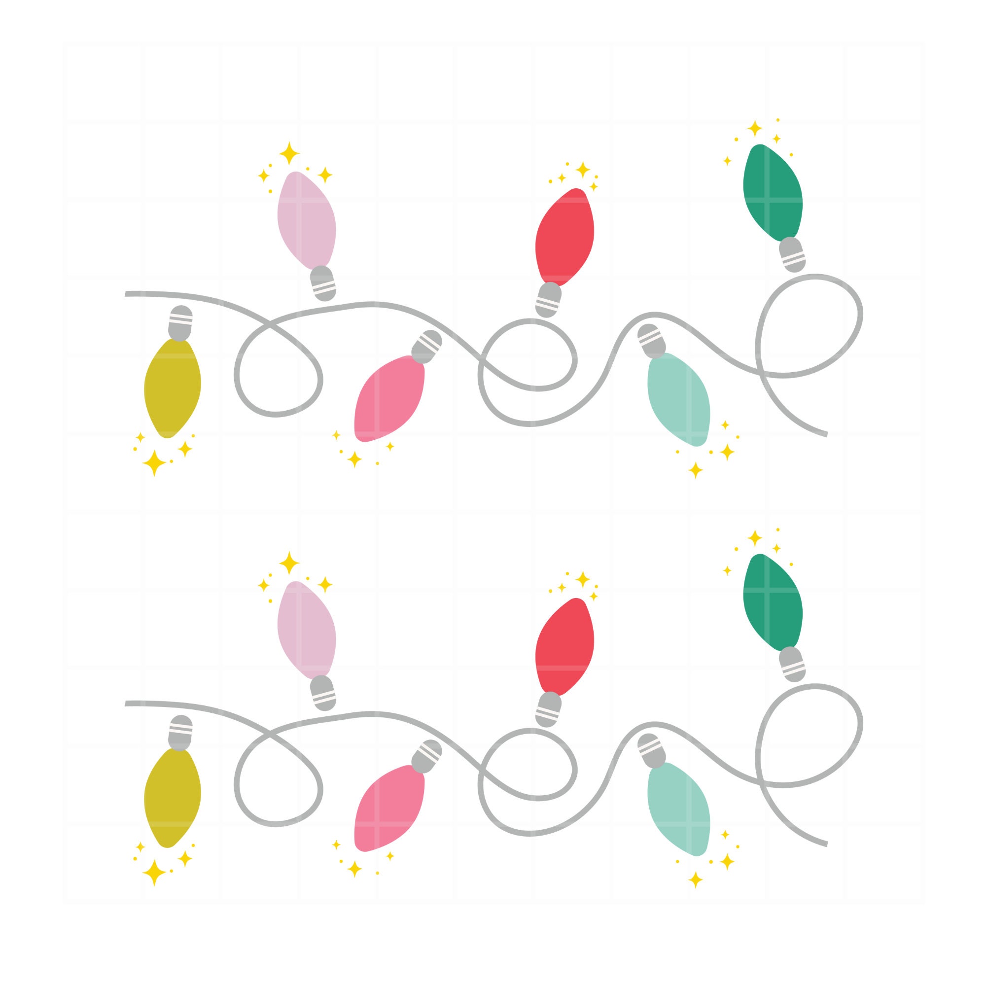 Christmas Lights SVG | Christmas Light SVG | Lights SVG | Christmas ...