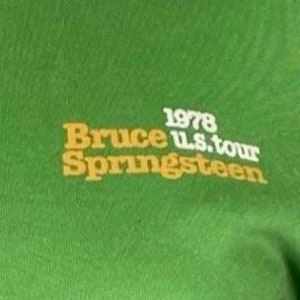 Rare Vintage BRUCE SPRINGSTEEN 1978 Tour Limited Edition - Etsy