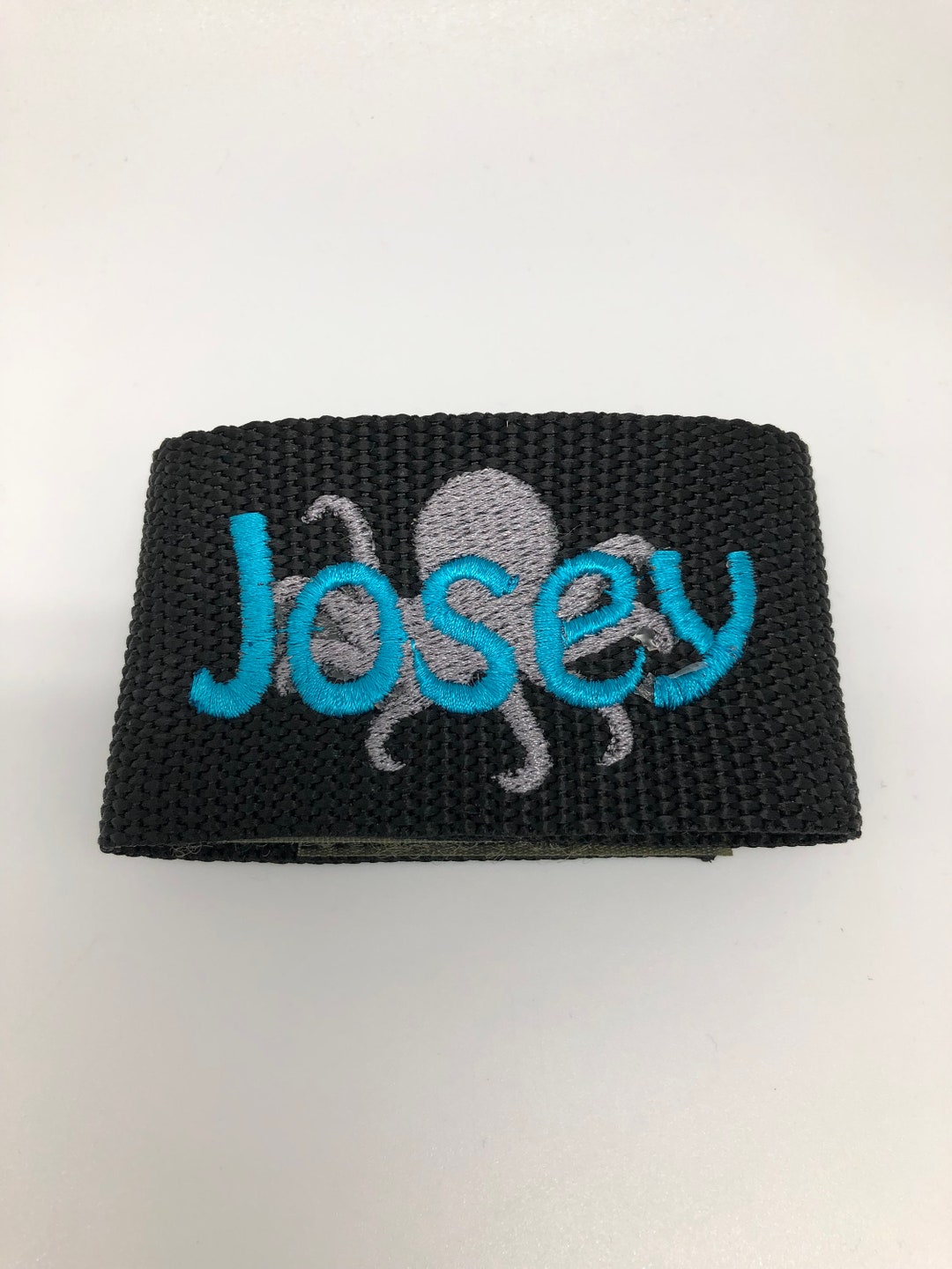 Personalized Embroidered Scuba BCD Name Tag Badge Octopus - Etsy