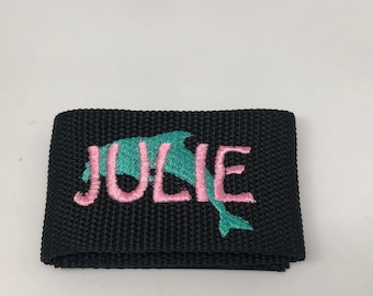 Personalized Embroidered Scuba BCD Name Tag Badge | Etsy