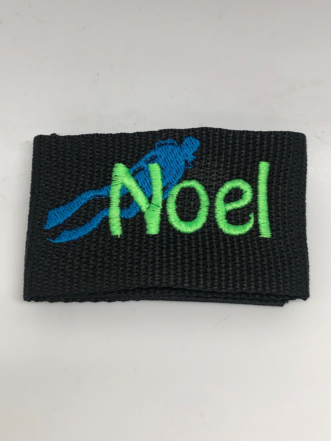 Personalized Embroidered Scuba BCD Name Tag Badge Diver - Etsy