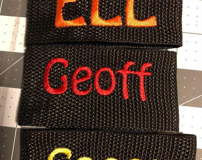 Personalized Embroidered Scuba BCD Name Tag Badge - Etsy