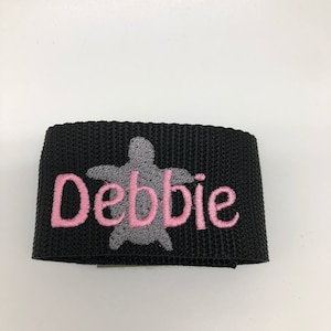 Personalized Embroidered Scuba BCD Name Tag Badge - Etsy