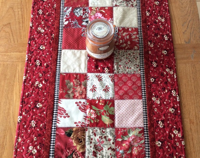 French General Leftover Charm Pack Table Runner 42 1/2 X 22 1/2 - Etsy