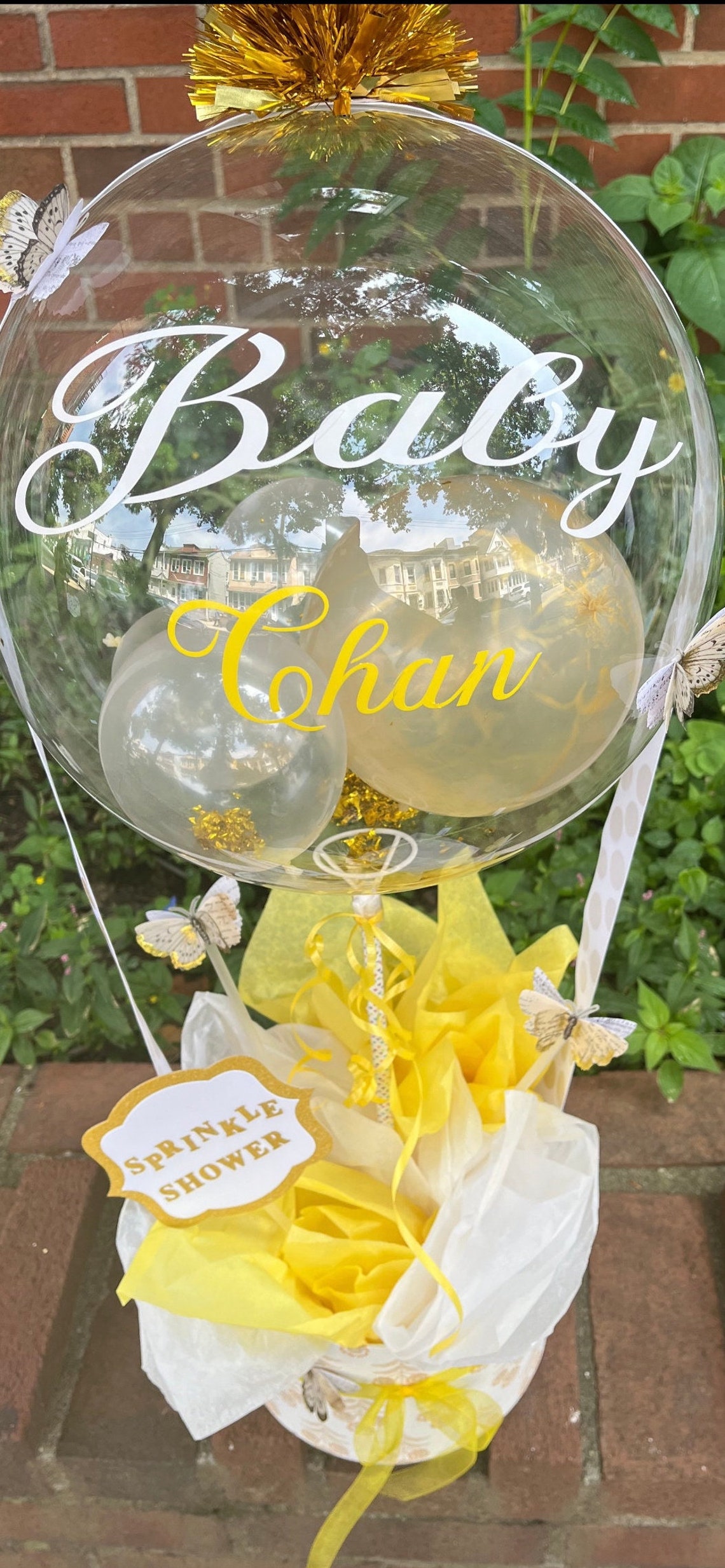 Balloon Box, Birthday, Baby, I Love You, Congrats, Handmade, Custom Box ...