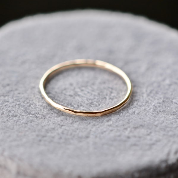 Simple Gold Ring - Etsy