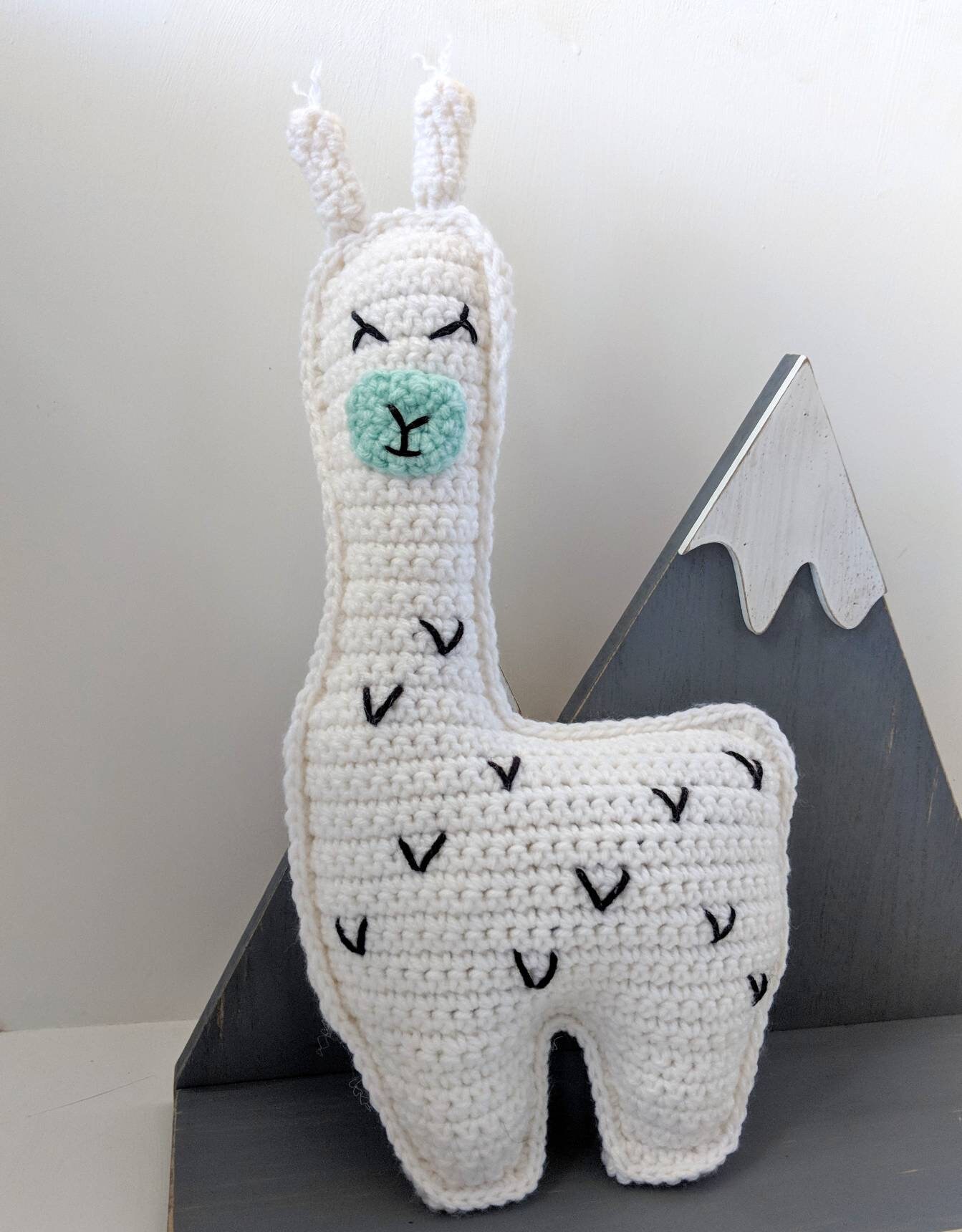 Large Plush Llama. Llama Decor. Llama Toy. Alpaca Plush. Colorful ...