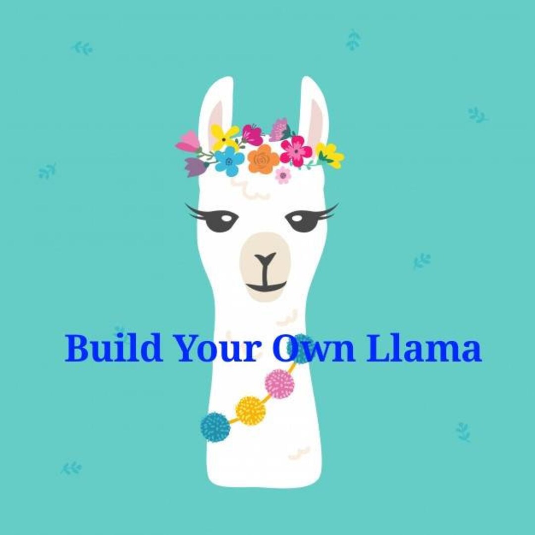 Build Your Own Llama! Design Your Own Large Plush Llama and Let Me Make ...
