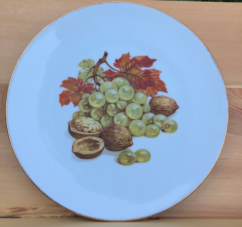 Vintage Assorted Fruit/dessert/salad Plates China Pattern - Set of 6 ...