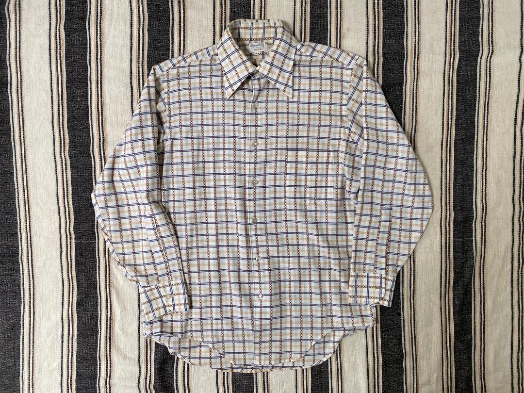 Large, 1970s Howard Cohn’s Mens Button Down - Etsy