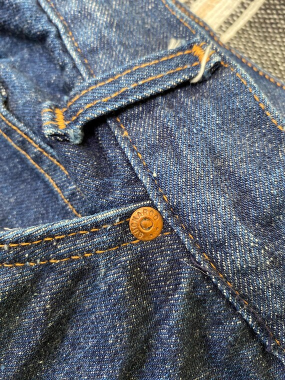 28 x 27, 1970s Big Smith Buckaroo Jeans - Gem