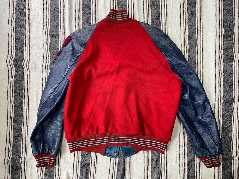 Large, 1970s Reversible Letterman Jacket - Etsy