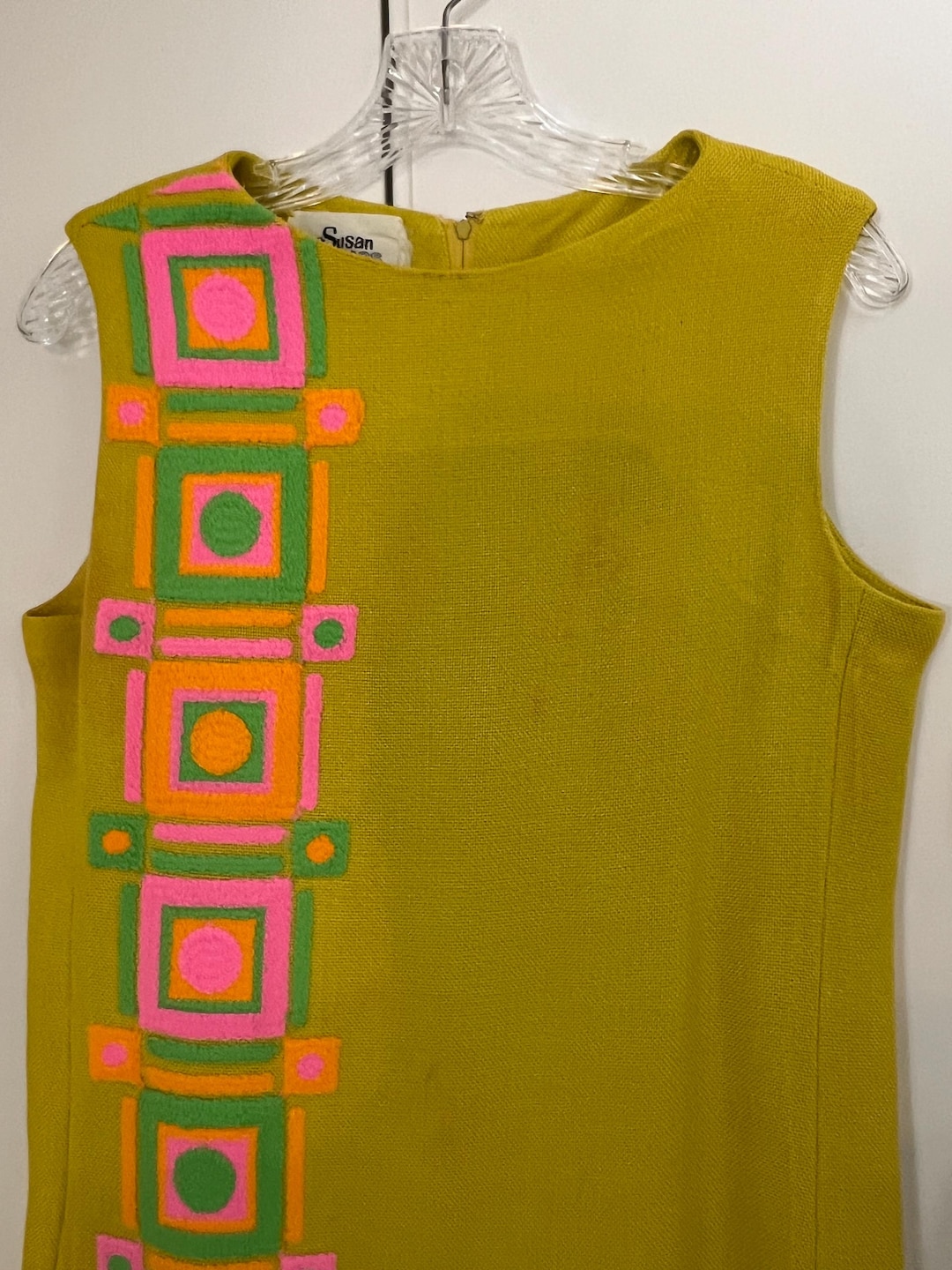 Vintage Mod Shift Dress - Etsy