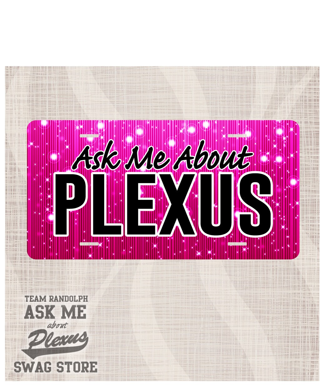 Plexus License Plate Plexus Personalized Plexus Personalized | Etsy