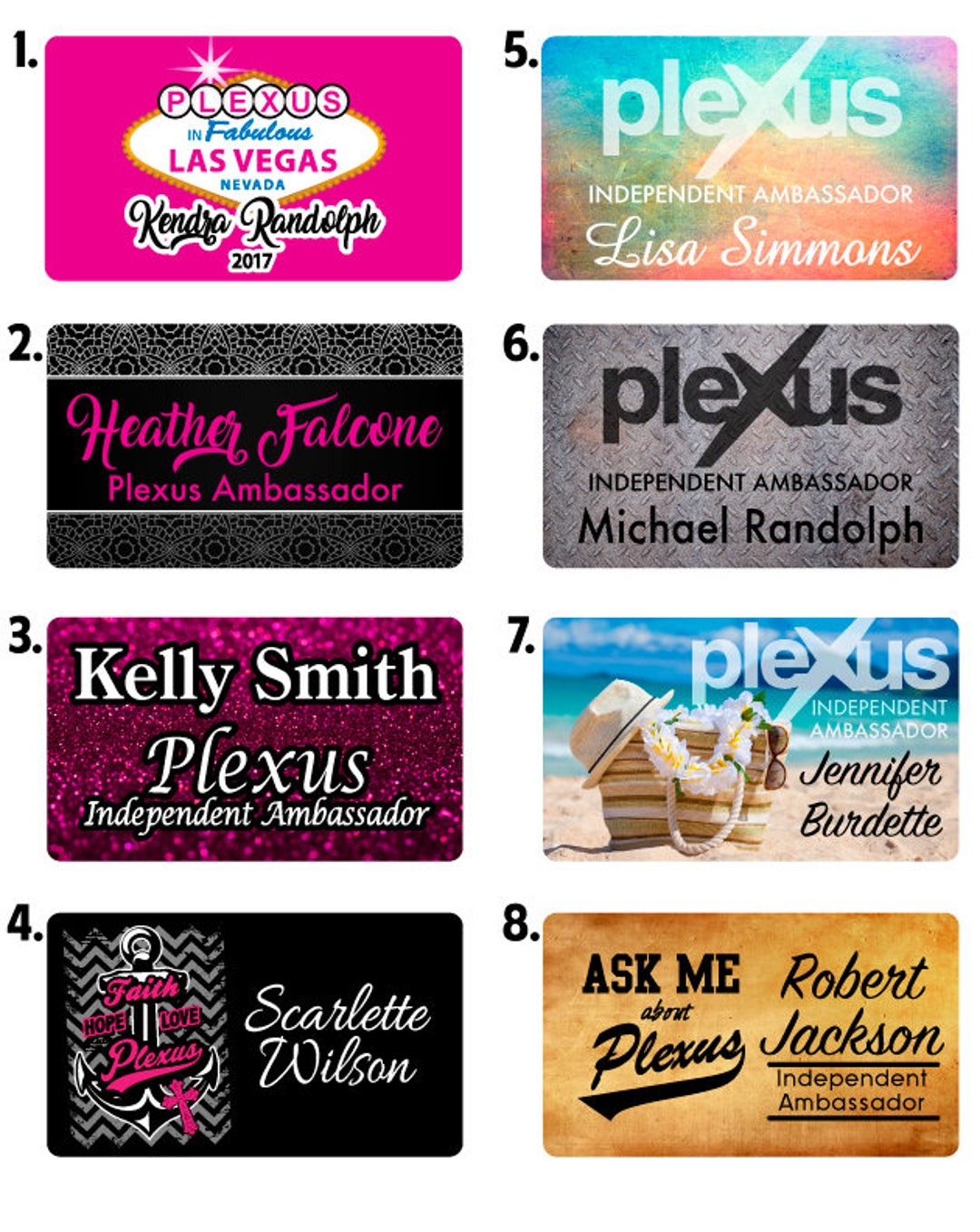Plexus Name Badge, Name Tag, Personalized Tag, Name Badge, Plexus, Ask ...