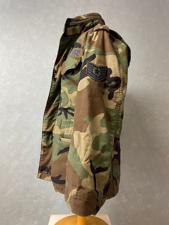 Genuine Army Issue Camouflage Jacket size XS S // Arm… - Gem