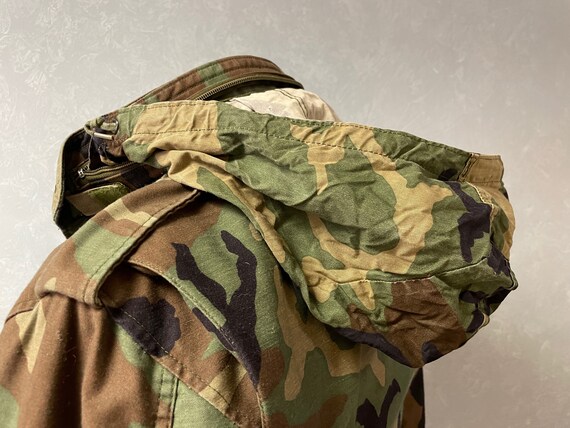 Genuine Army Issue Camouflage Jacket size XS S // Arm… - Gem