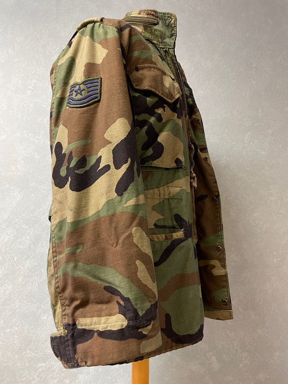 Genuine Army Issue Camouflage Jacket size XS S // Arm… - Gem