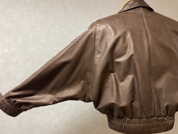 Bat Wing Leather and Suede Jacket // Made in Argentin… - Gem