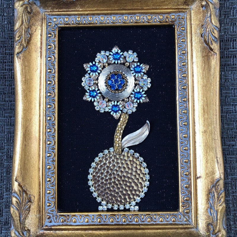 Framed Jewelry Art - Etsy