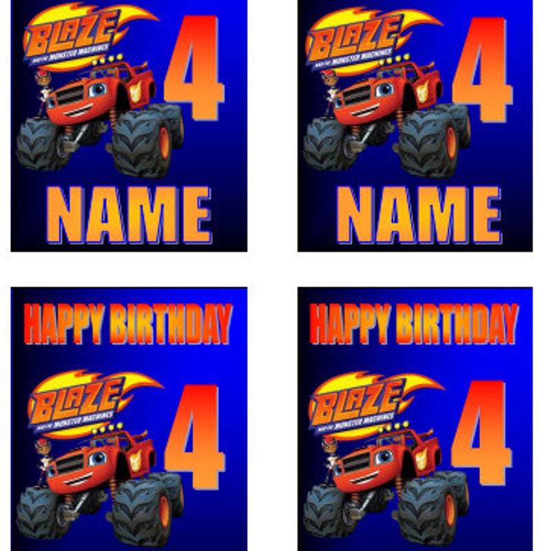 Monster Truck Blaze - Etsy