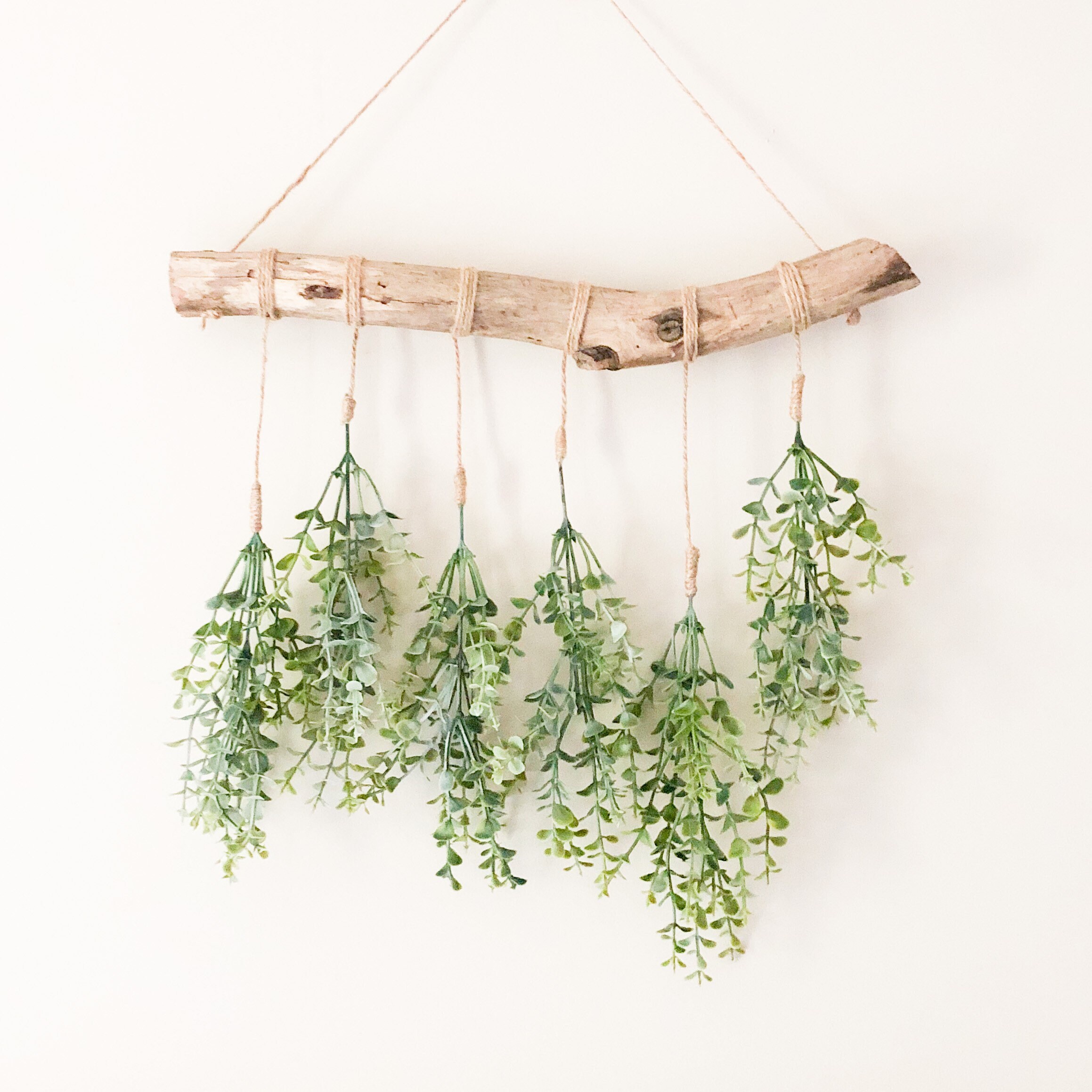 Green Foliage Wall Hanging Decor nursery office handmade | Etsy