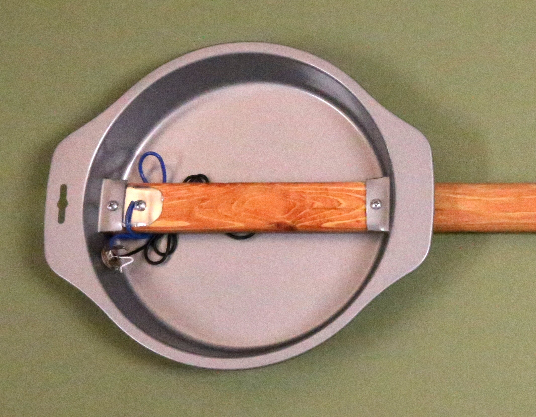 3-string Fretless Electric Cake Pan Guitar / Slide Guitar - Etsy