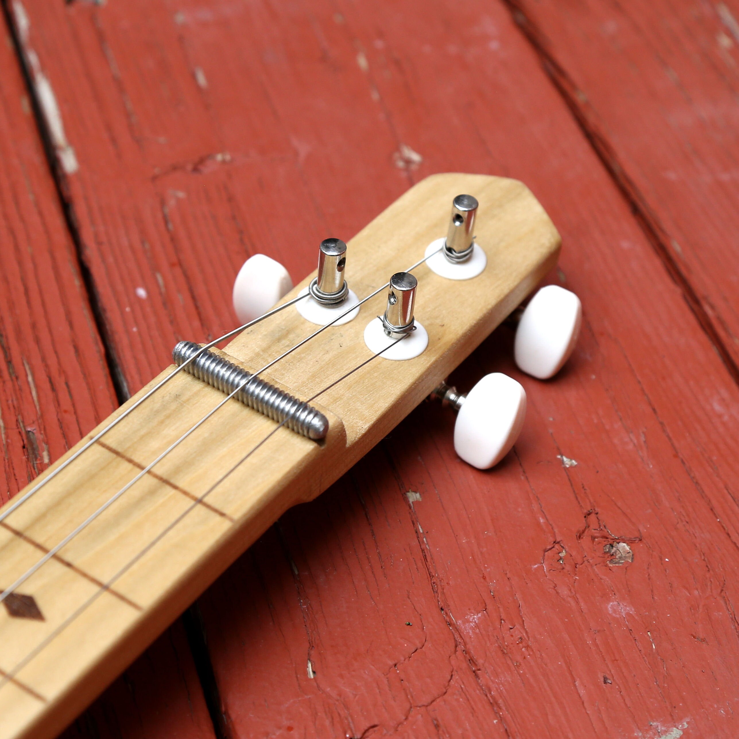 3-string Fretless Electric Slide Guitar / Cigar Box Guitar - Etsy