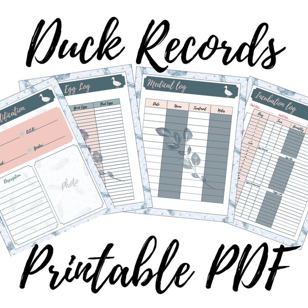 Duck Watercolor - Etsy