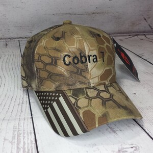 Custom Embroidered Kryptek Tactical Camo Hat / Personalized Embroidery ...