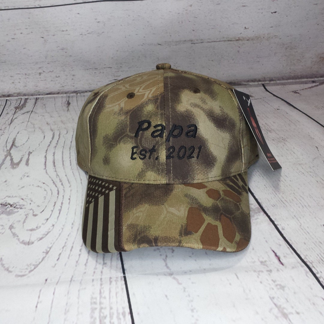Custom Embroidered Kryptek Tactical Camo Hat / Personalized Embroidery ...