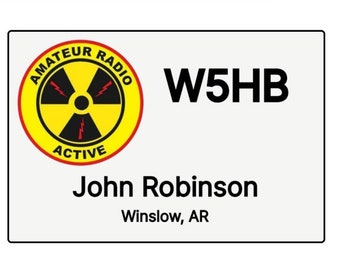 Ham Radio Badge | Etsy