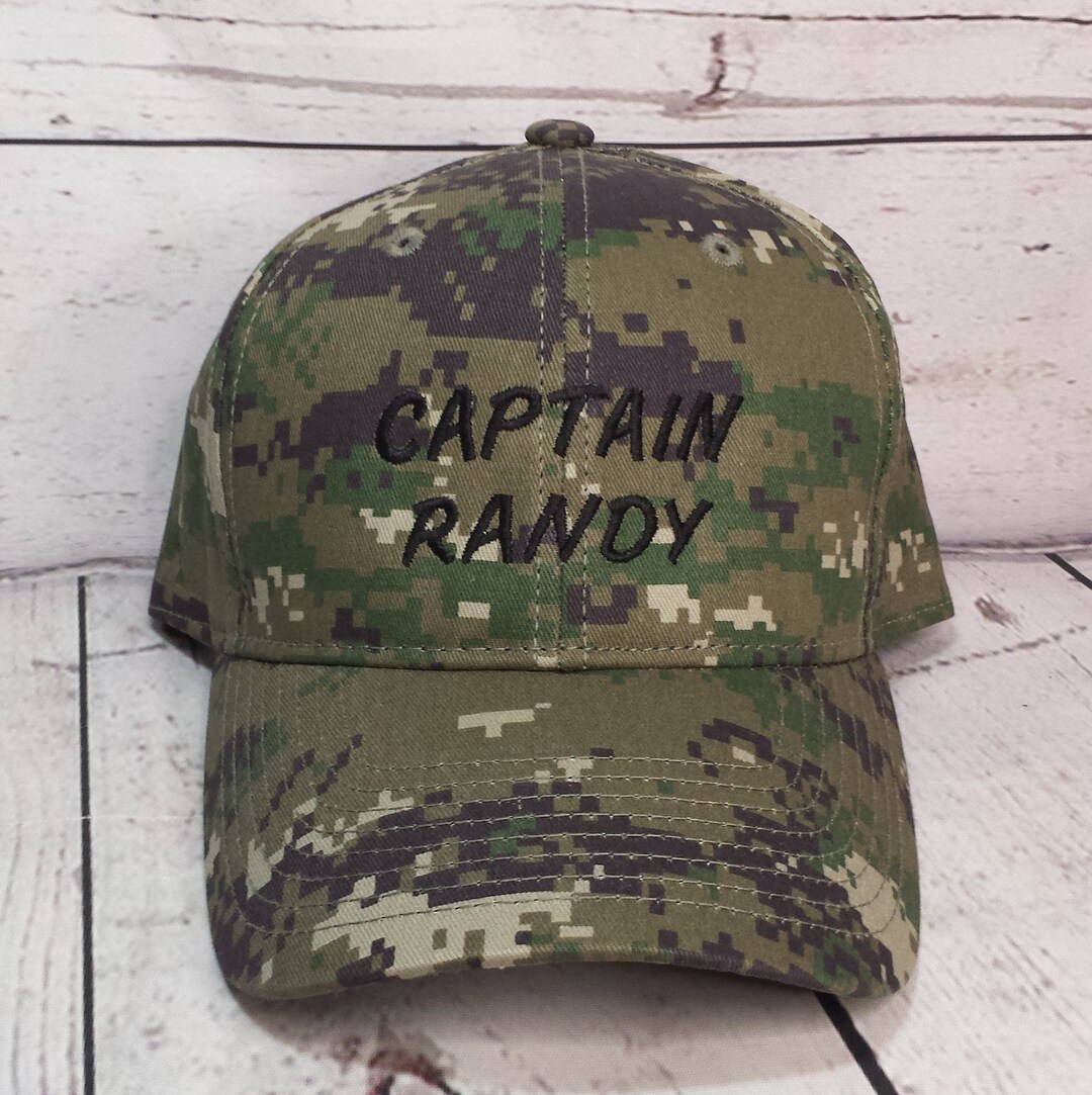 Custom Embroidered Digital Camo Tactical Hat / Custom Embroidered Text ...