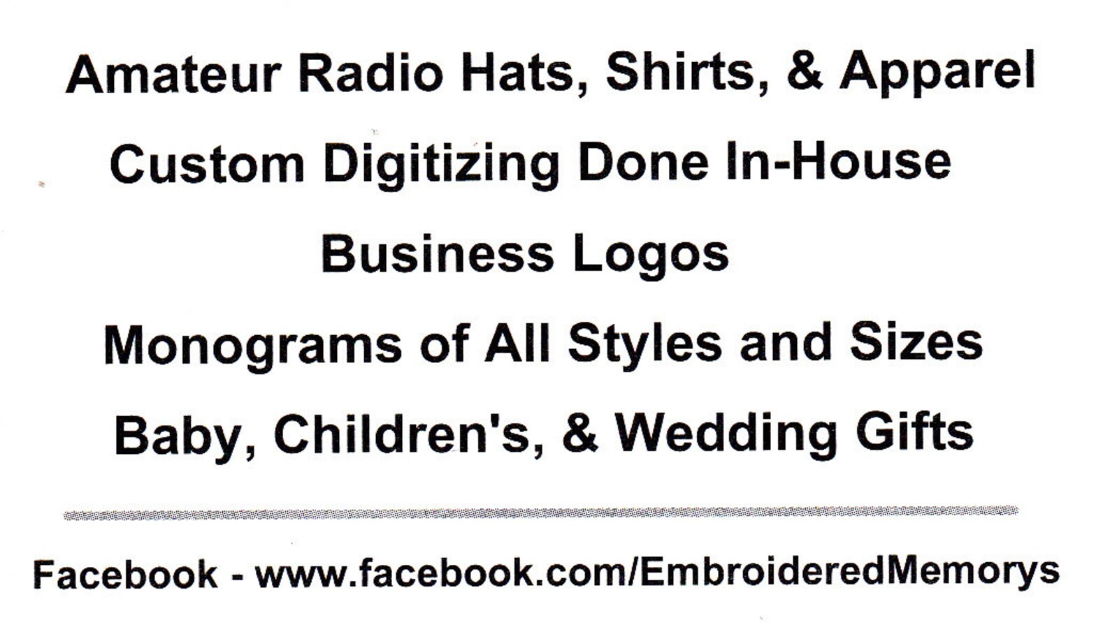 Embroidered Call Sign and Name Amateur Radio Operator | Etsy