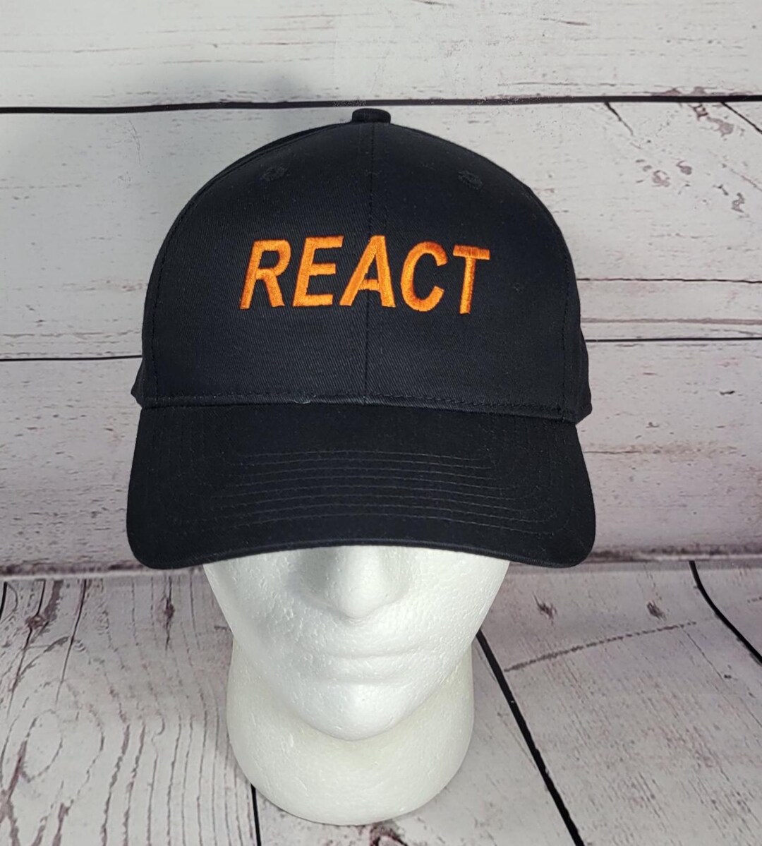 Embroidered REACT Hat / CB GMRS Radio Operator Hat - Etsy