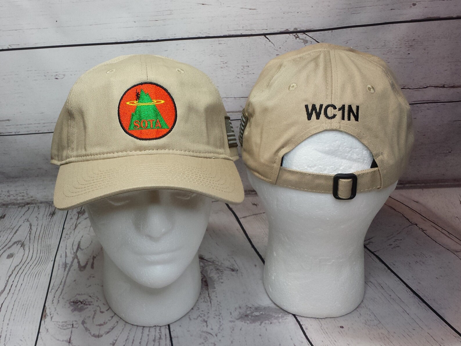Embroidered SOTA Logo and Call Sign Tactical Hat With American - Etsy